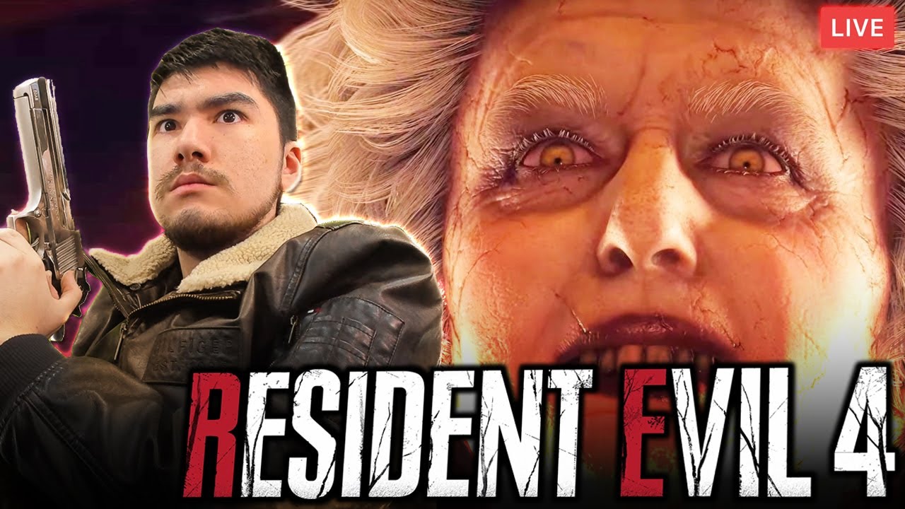 🔴 PHIL IS BACK ON RESIDENT EVIL 4 AND IS ALSO FINALLY AT SALAZAR ( HARDCORE BLIND PLAYTHROUGH )🔴 ...