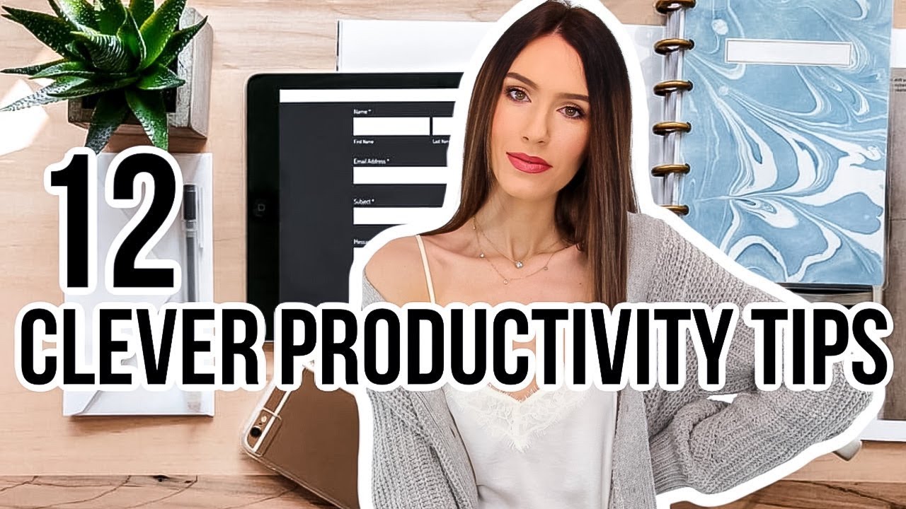 12 CLEVER Productivity Tricks To Do AT HOME YouTube 12-clever-productivity-tricks-to-do-at-home-youtube