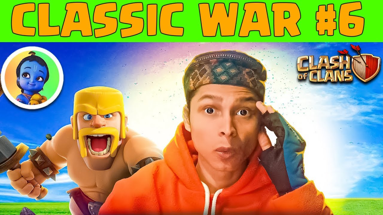 Classic Clan War #6 | Clash of clans | Krsnaclan #coc #shorts #ytshorts ...
