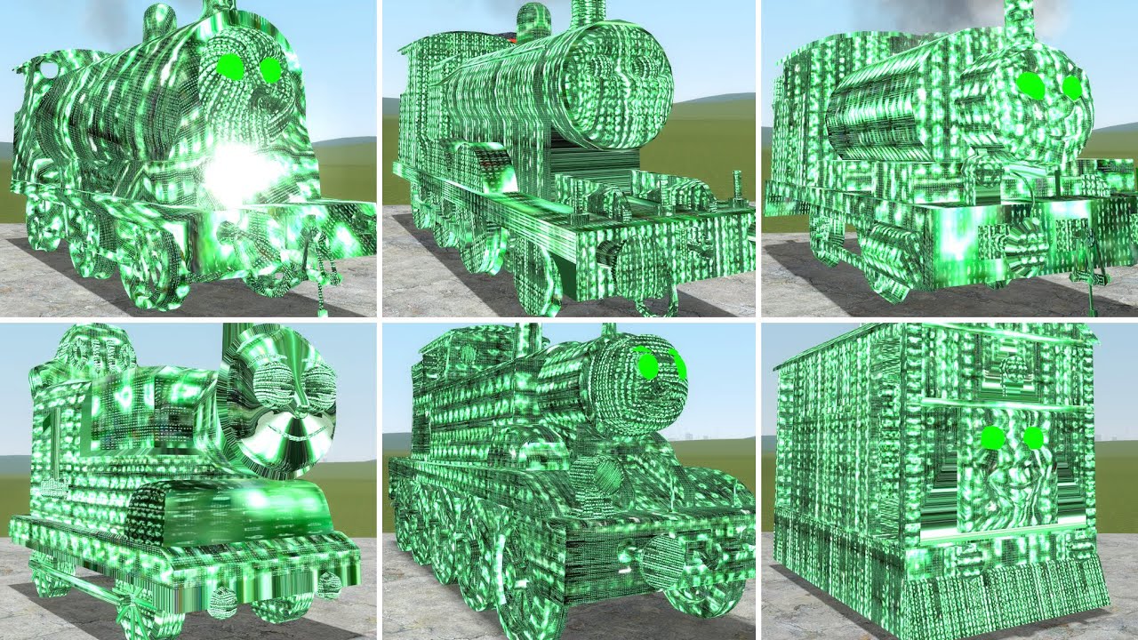 All New Update Thomas and Friends vs Matrix in Garry's Mod - YouTube