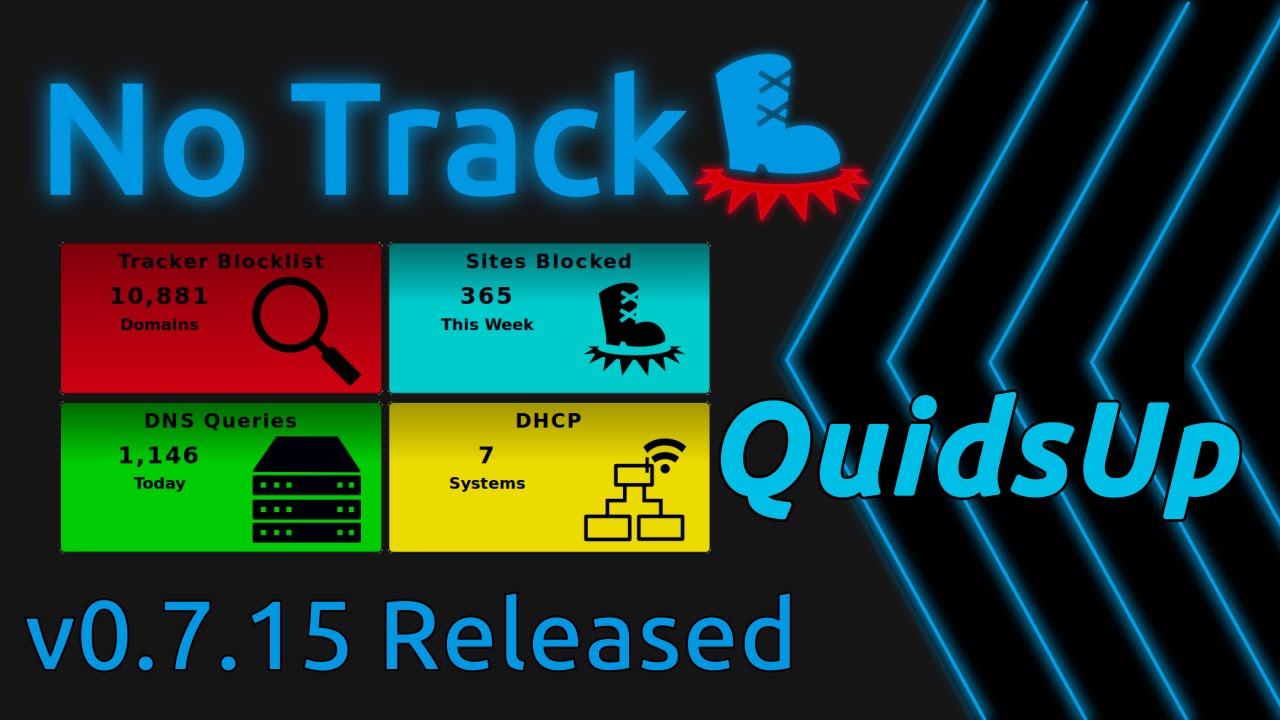 NoTrack v0.7.15 Released - Lots more changes - YouTube