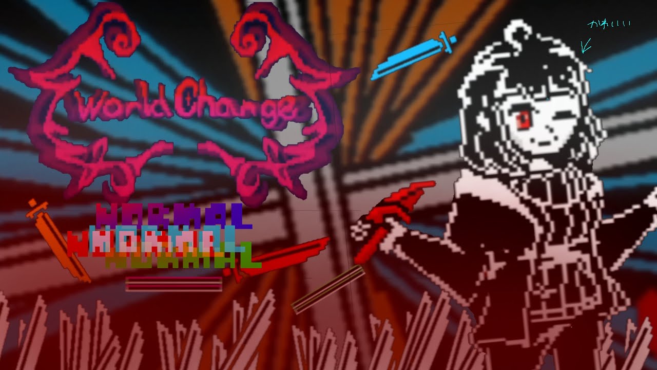 HD!world change chara by Hide Normal mode completed!!! - YouTube