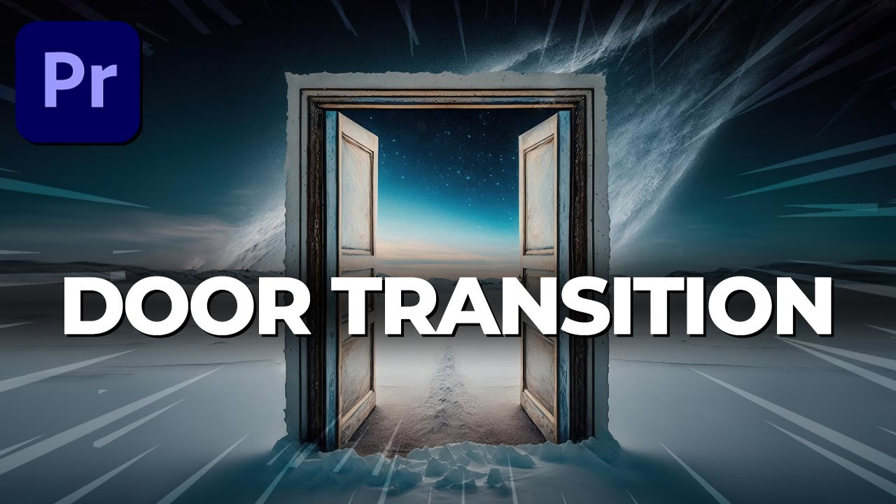 How to Create a Door Open Transition (Masking Transition Tutorial ...