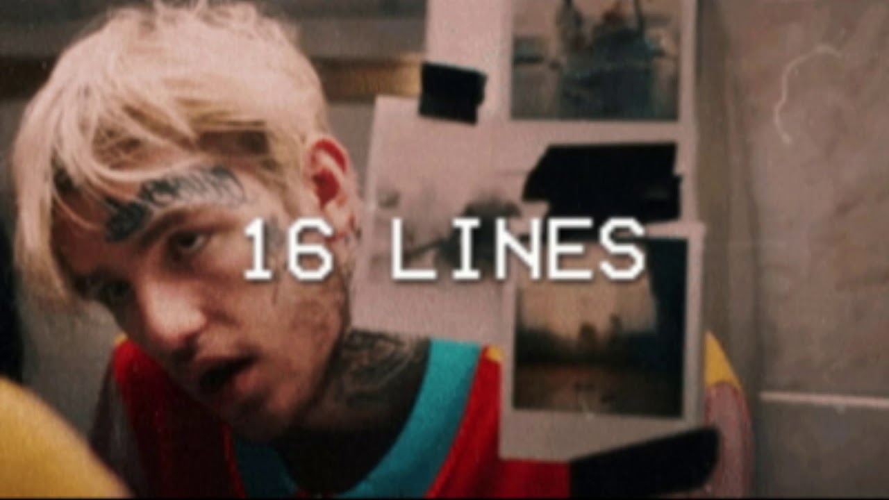 Lil Peep - 16 Lines - YouTube