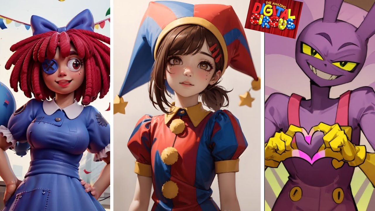 Compilation of AI Videos with Characters from Digital Circus - AI Art ...