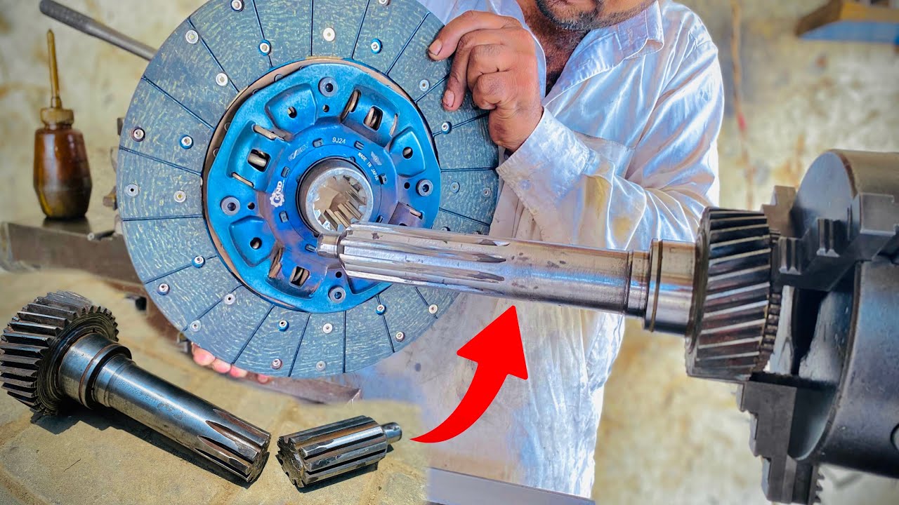 Technically Done by Ingenious Guy Connected Broken Input-Shaft ...