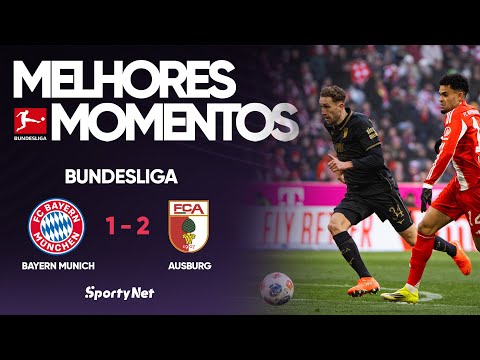 BAYERN PERDE PRIMEIRA NA BUNDESLIGA E FOI EM CASA! Melhores Momentos -Bayern 1 x 2 FC Augsburg