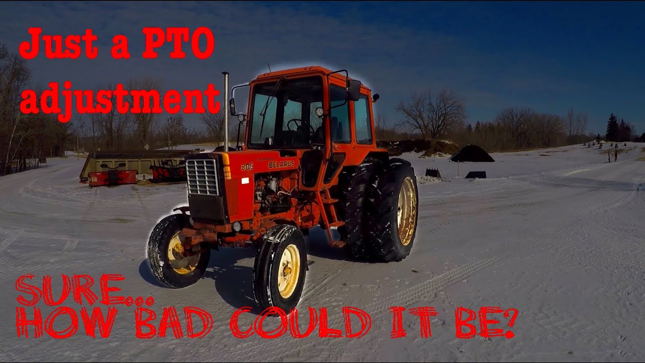Belarus 805 needs everything - YouTube
