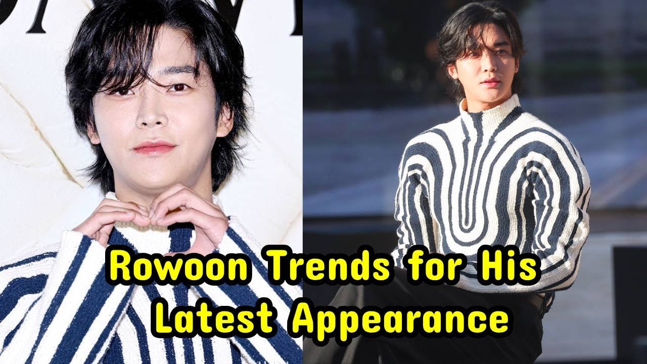 Former SF9 Member Rowoon Trends for Appearance at Bottega Veneta - YouTube