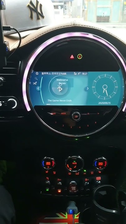 23년식 미니 클럽맨 사운드업그레이드후 기분전환 하다 (미국CDT사 GDT68PRO) - YouTube