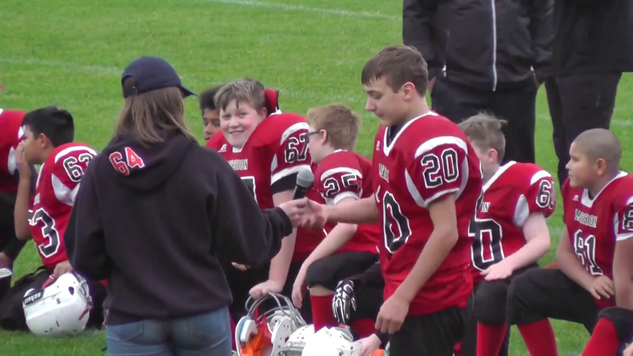Mission Niners vs Abbotsford Falcons Black - YouTube