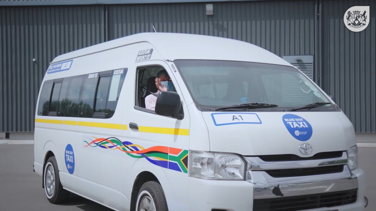 Blue Dot Taxi Service pilot launch - YouTube