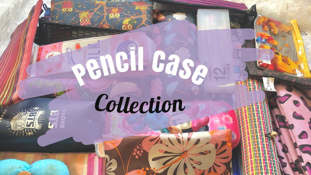 ☆MY PENCIL CASES☆ - YouTube