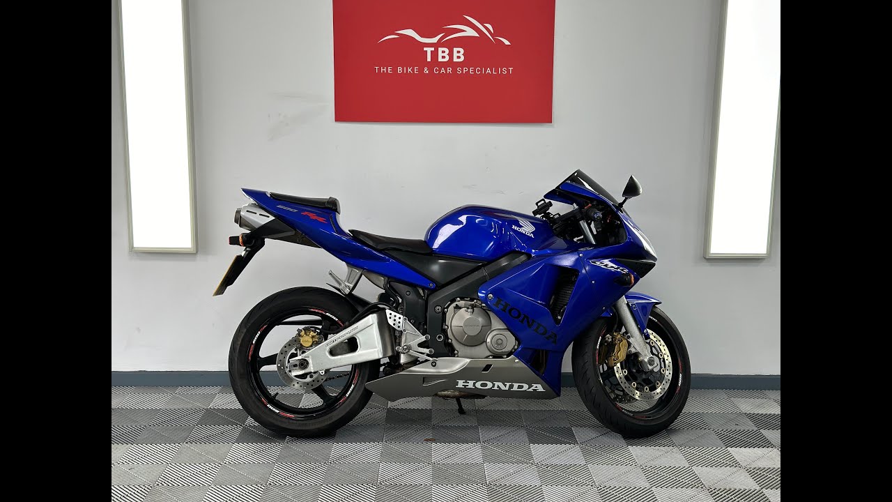 Honda CBR600RR 2004 22k miles - YouTube