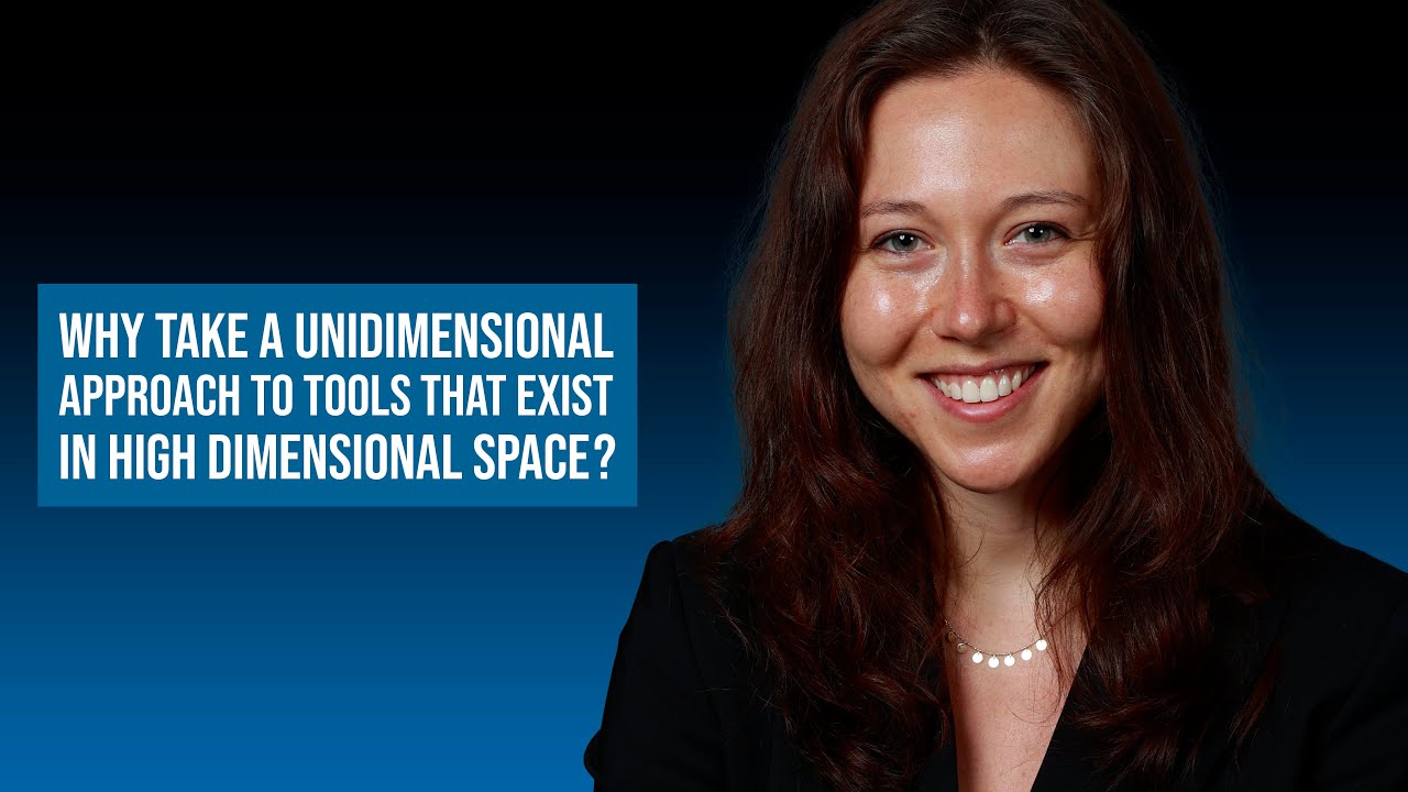 WHY TAKE A UNIDIMENSIONAL APPROACH TO TOOLS THAT EXIST IN HIGH ...