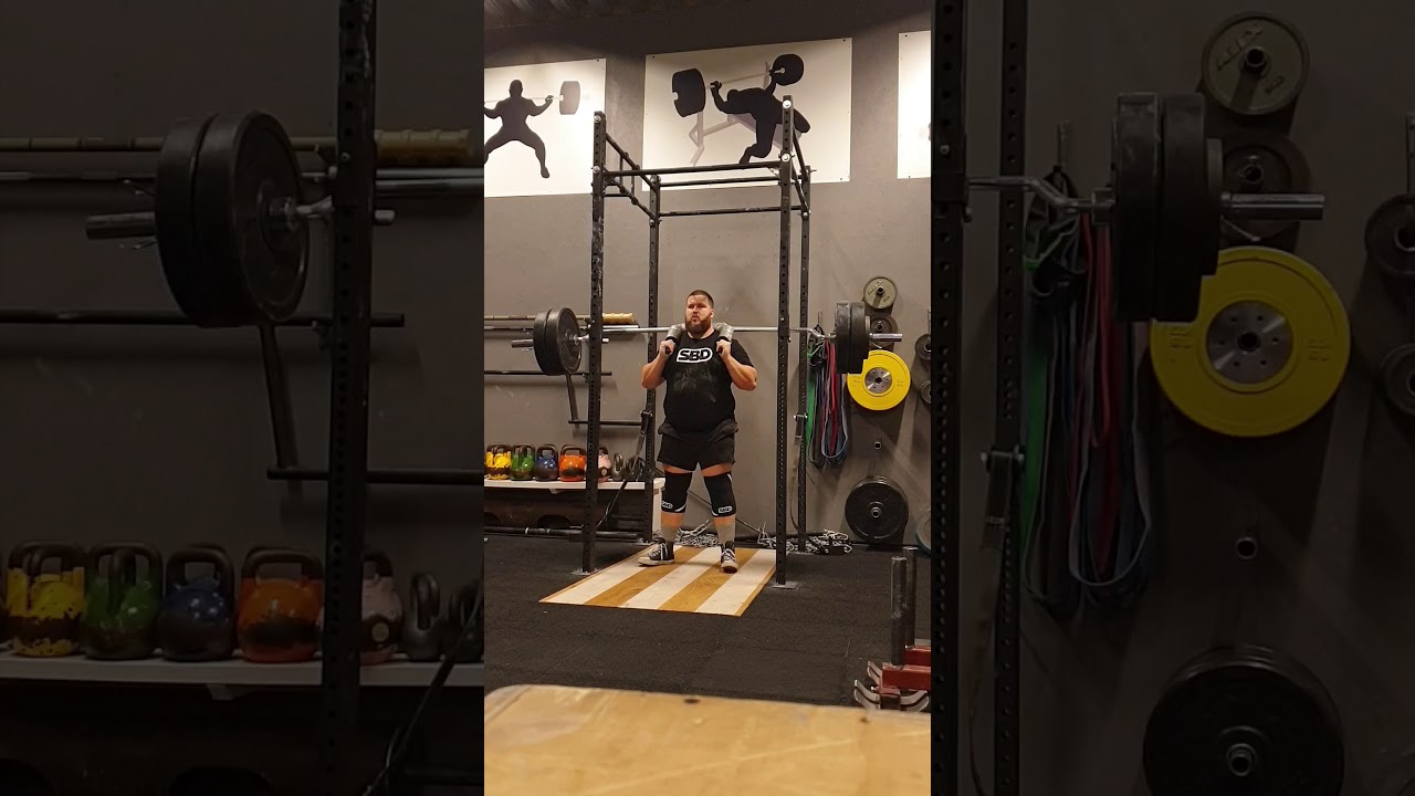SSB Squat - 125kg - YouTube