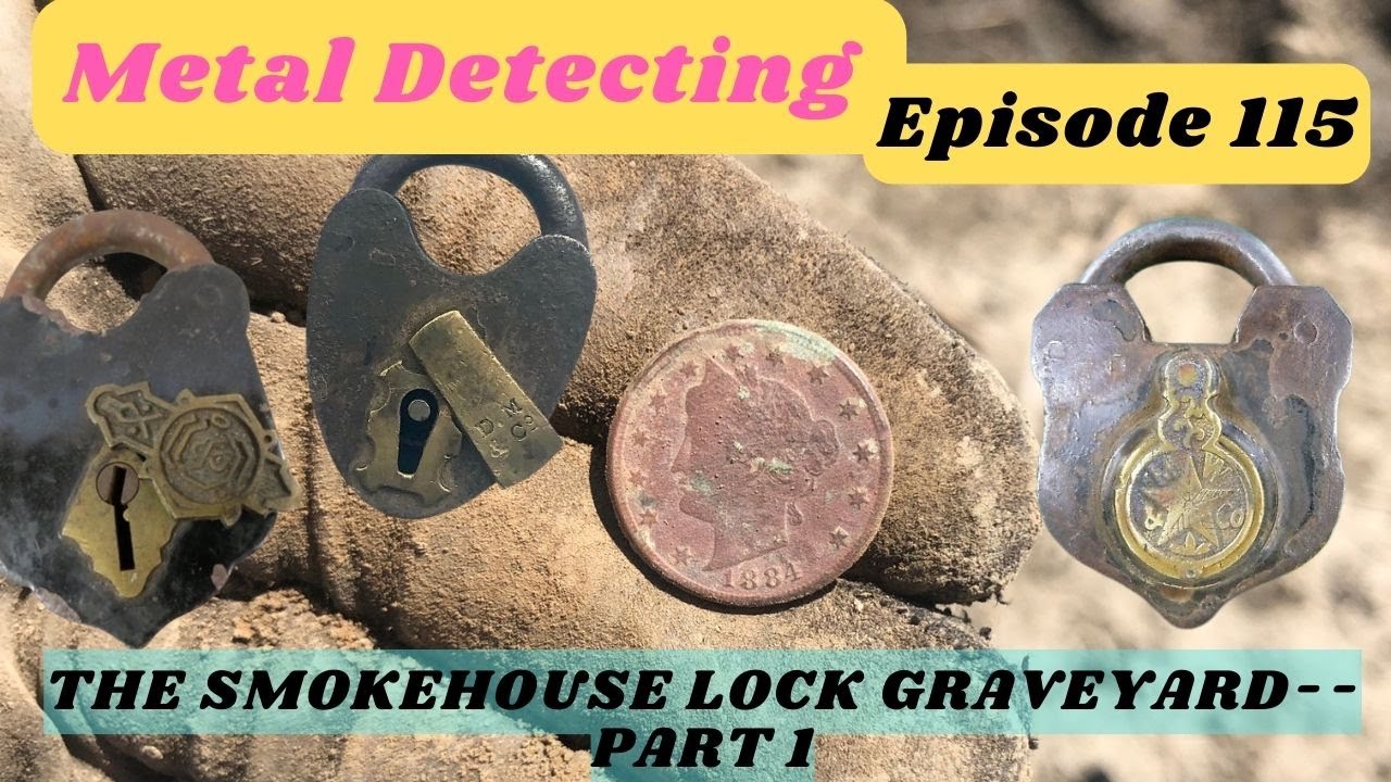 Metal Detecting #115 Smokehouse Lock Graveyard - YouTube