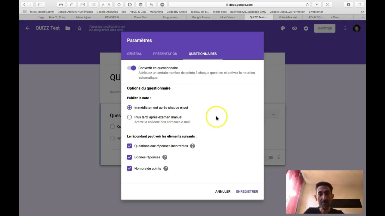 Créer Un Quizz Avec Forms – Créer un formulaire ou un questionnaire – XVYP