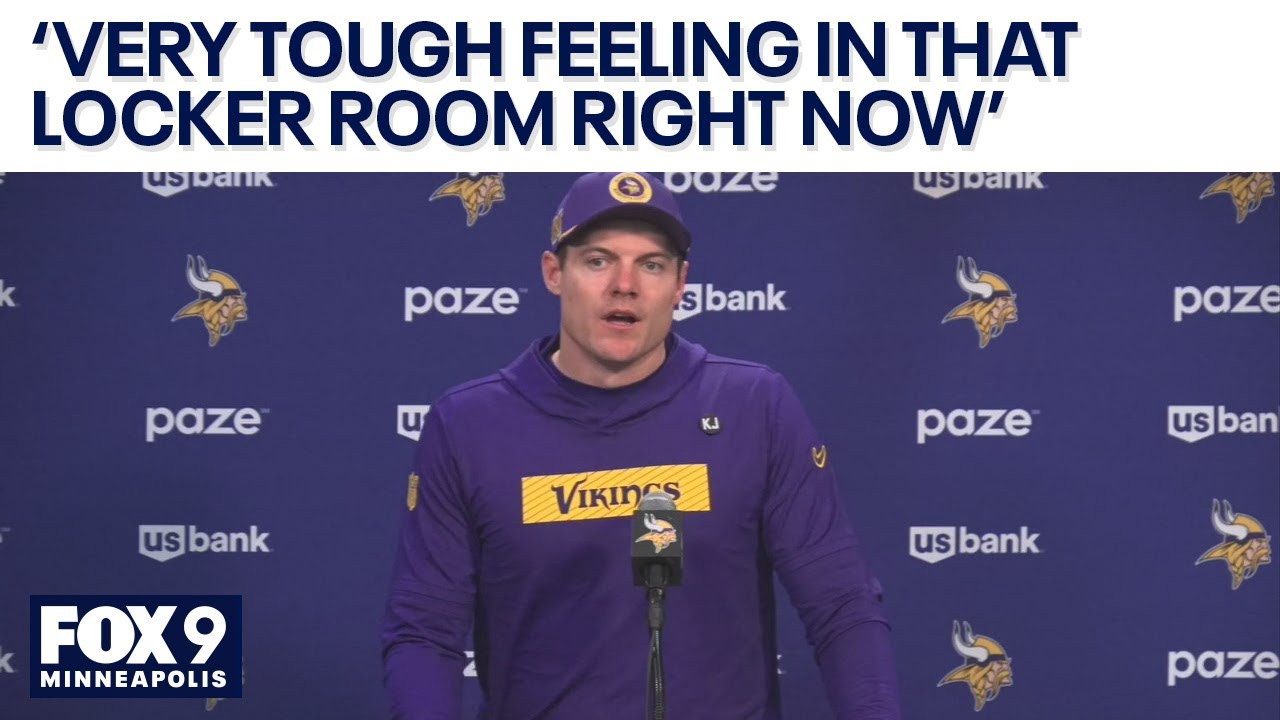 Kevin O'Connell after Vikings playoff loss: 'Very tough feeling in that ...