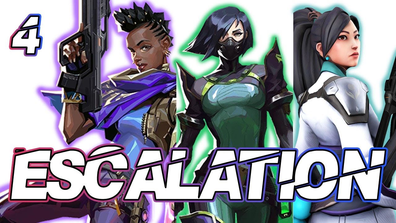 VALORANT | ESCALATION MODE #4 | NO COMMENTS | ENGLISH | MOONCHIP ...