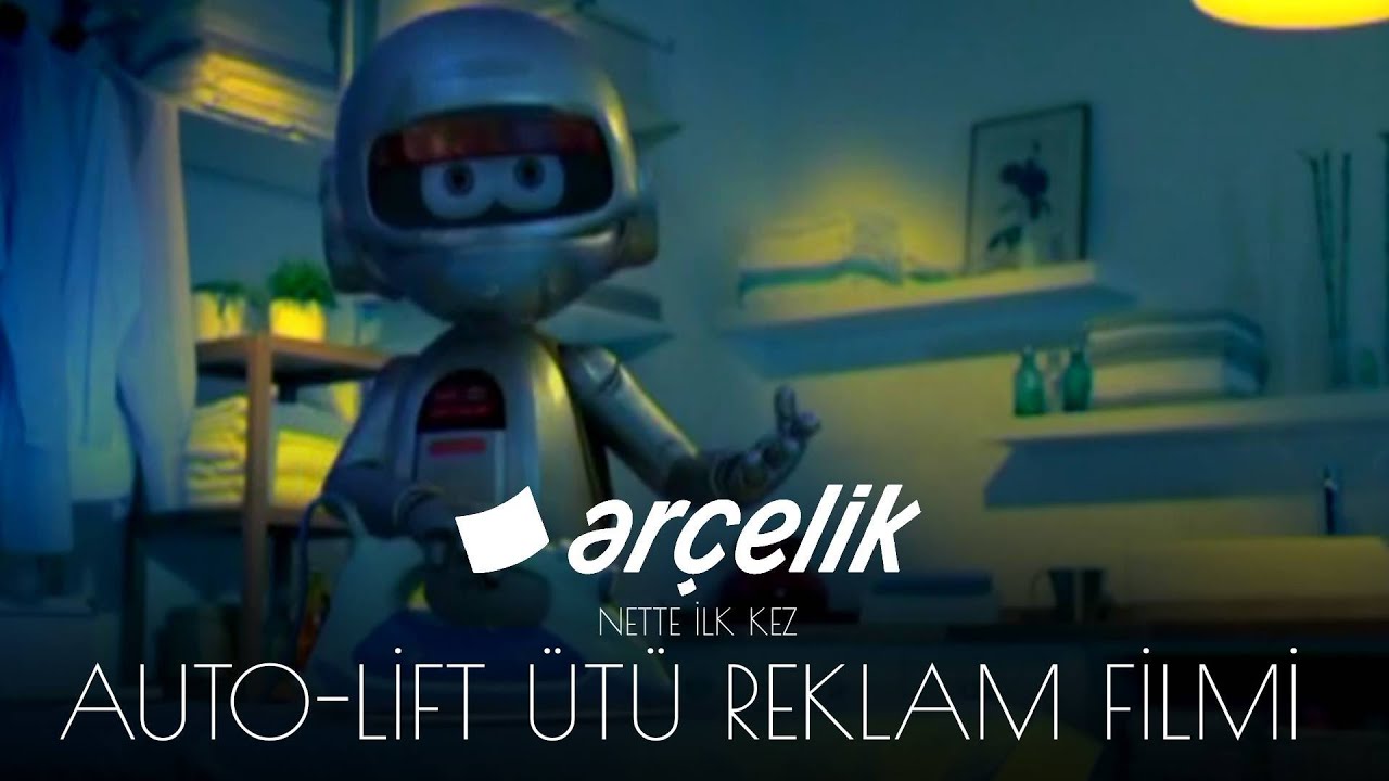 Arçelik - Auto-lift Ütü Reklam Filmi (Nette ilk kez) - YouTube
