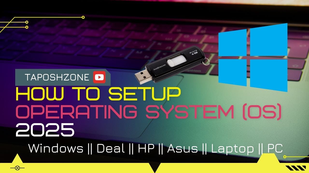 How to setup Operating system OS 2025 || অপারেটিং সিস্টেম সেটআপ ...