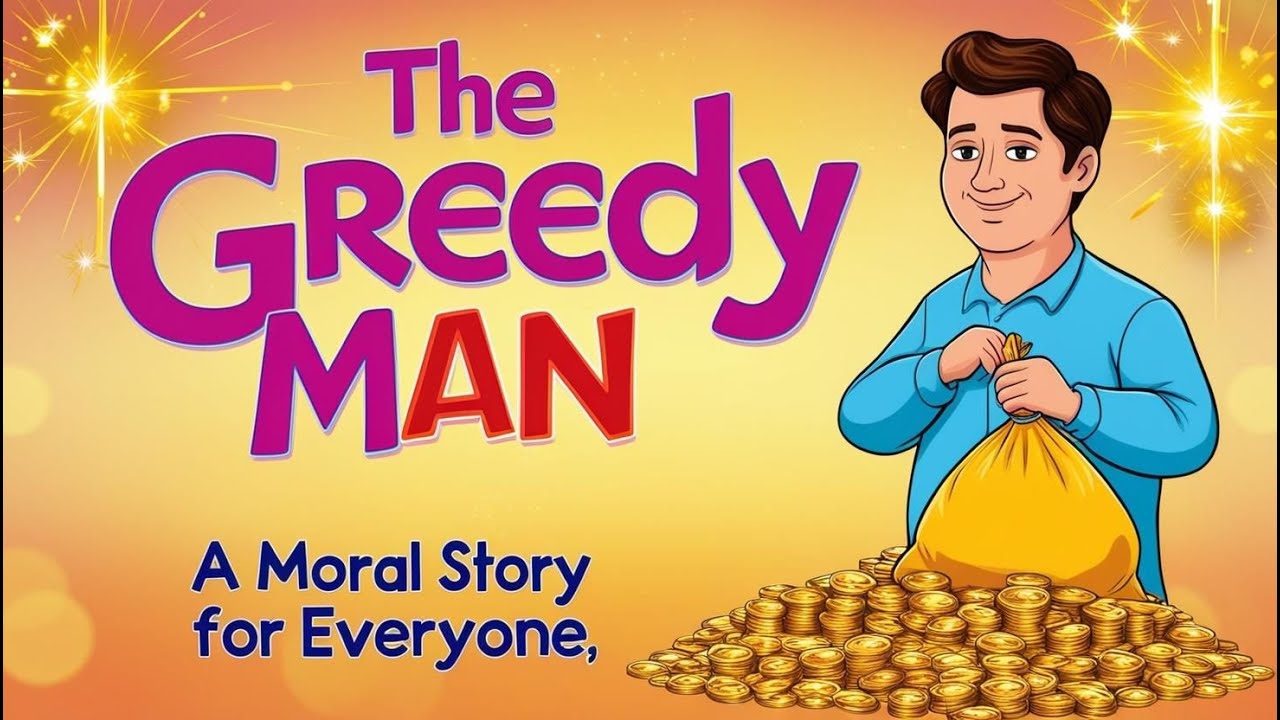 Bedtime Story For kids | The Greedy Man | Kids Story In English ...