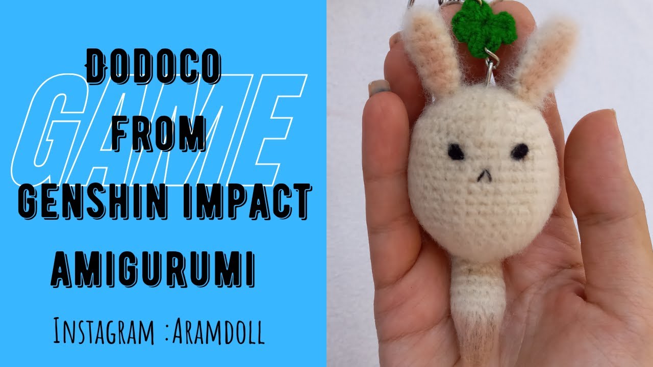 🎮 Amigurumi klee's dodoco from genshin impact game/ crochet tutorial ...