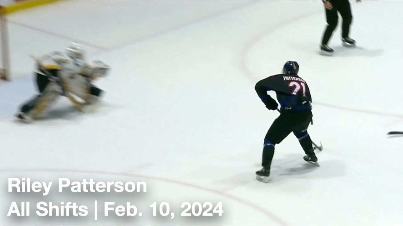 Riley Patterson (BAR21) | All Shifts | Barrie Colts vs. Kingston ...