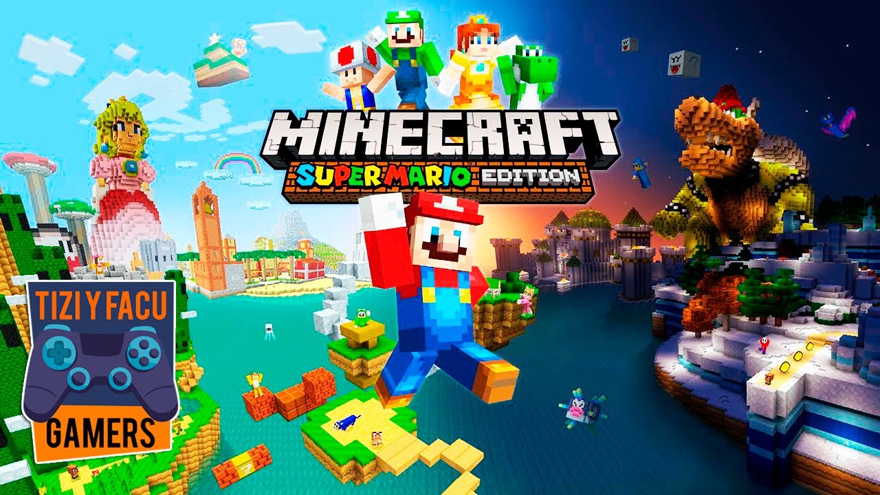 Facu juega al Minecraft! | Minecraft, pack de Super Mario #1 | Wii U ...