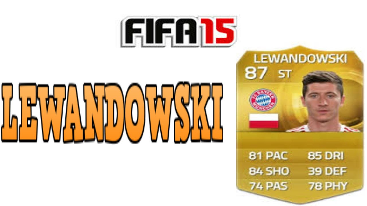 FIFA 15 Lewandowski in a pack - YouTube