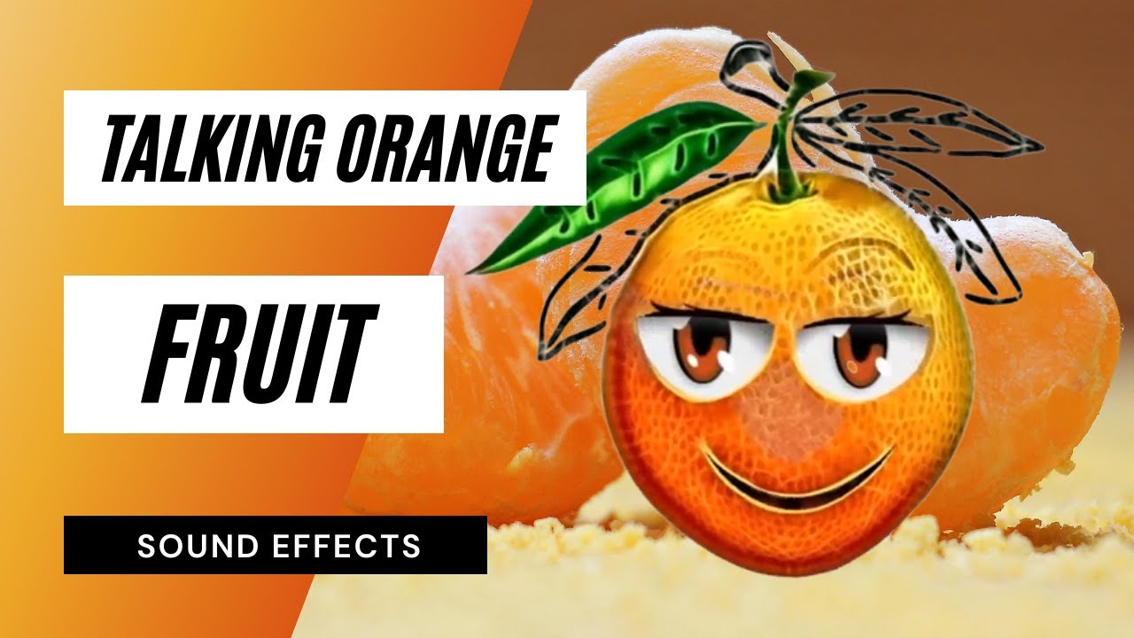 Talking Orange Fruit - talking orange fruit - talking fruit for you ...