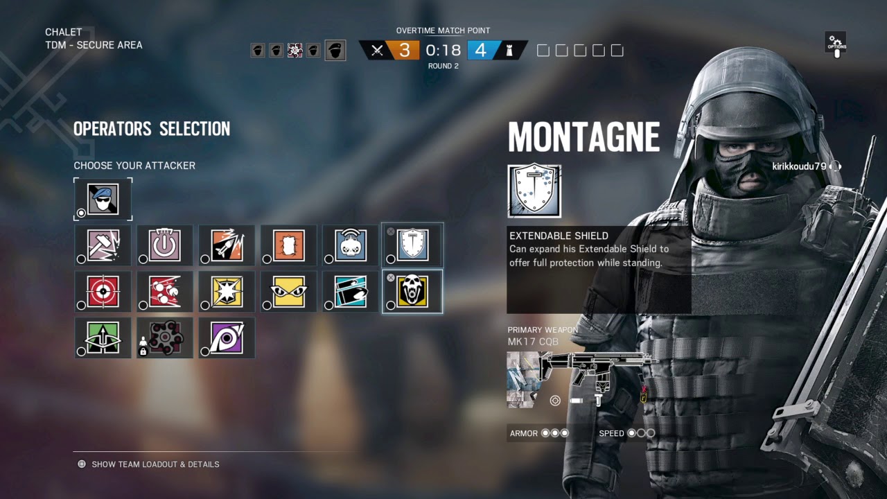 Tom Clancy's Rainbow Six® first rank game back on siege - YouTube