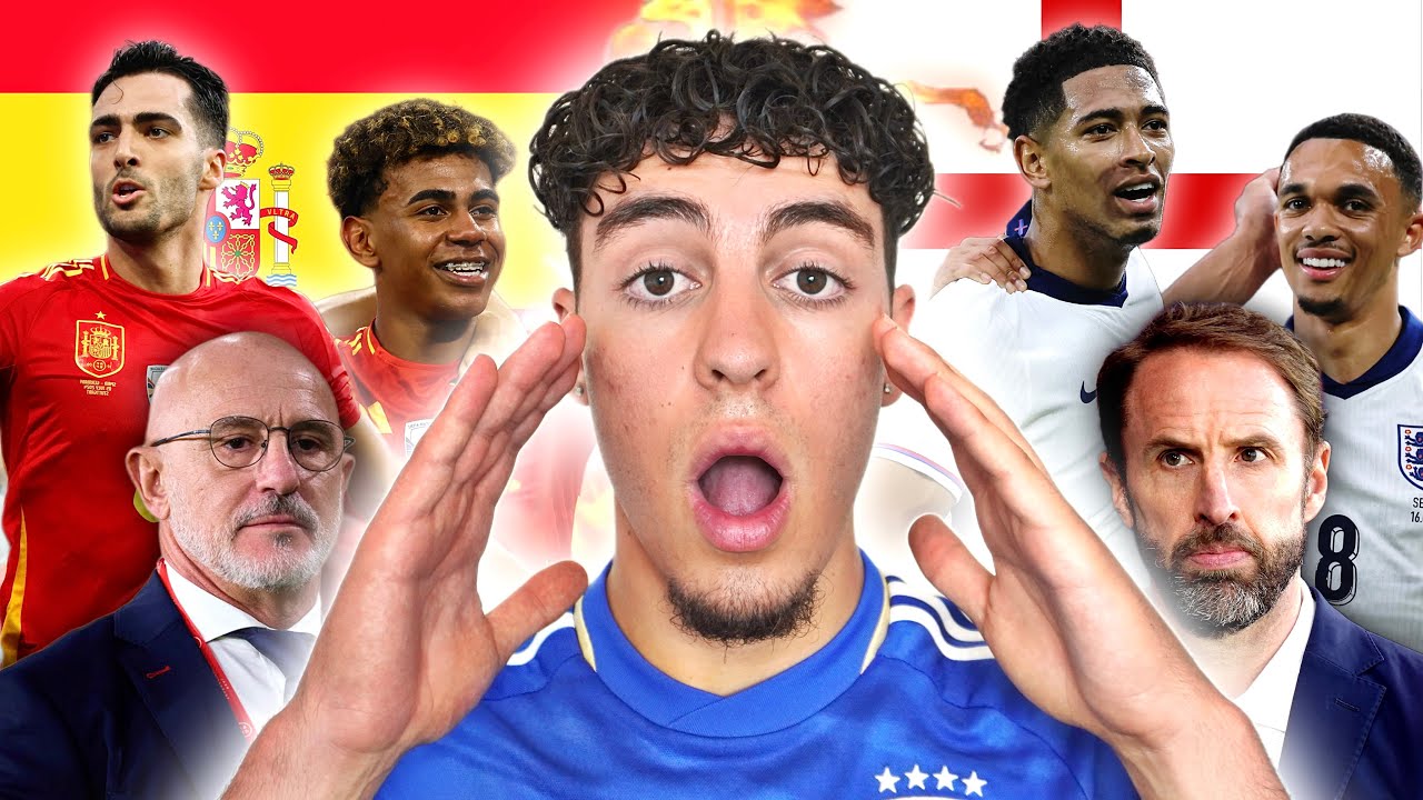 EURO 2024 *FINAL* Prediction | Spain VS England! - YouTube