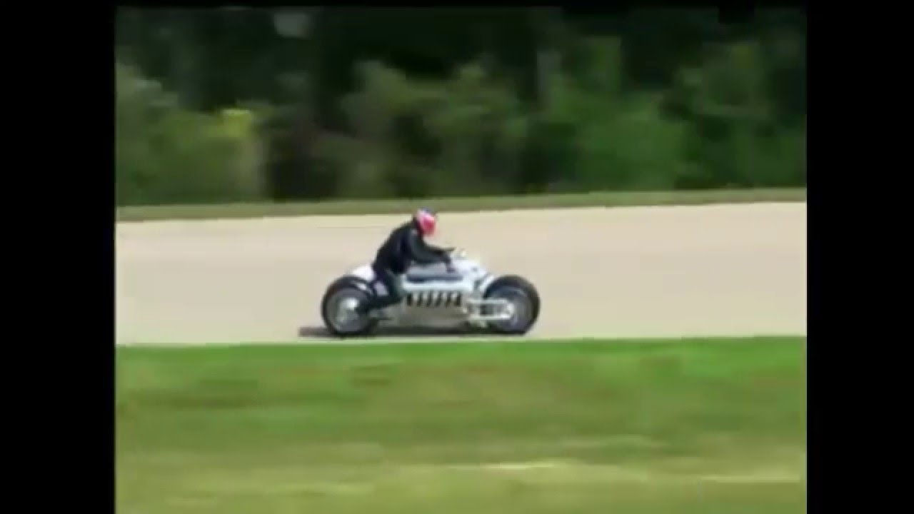 Dodge tomahawk motor cycle best trail america - YouTube