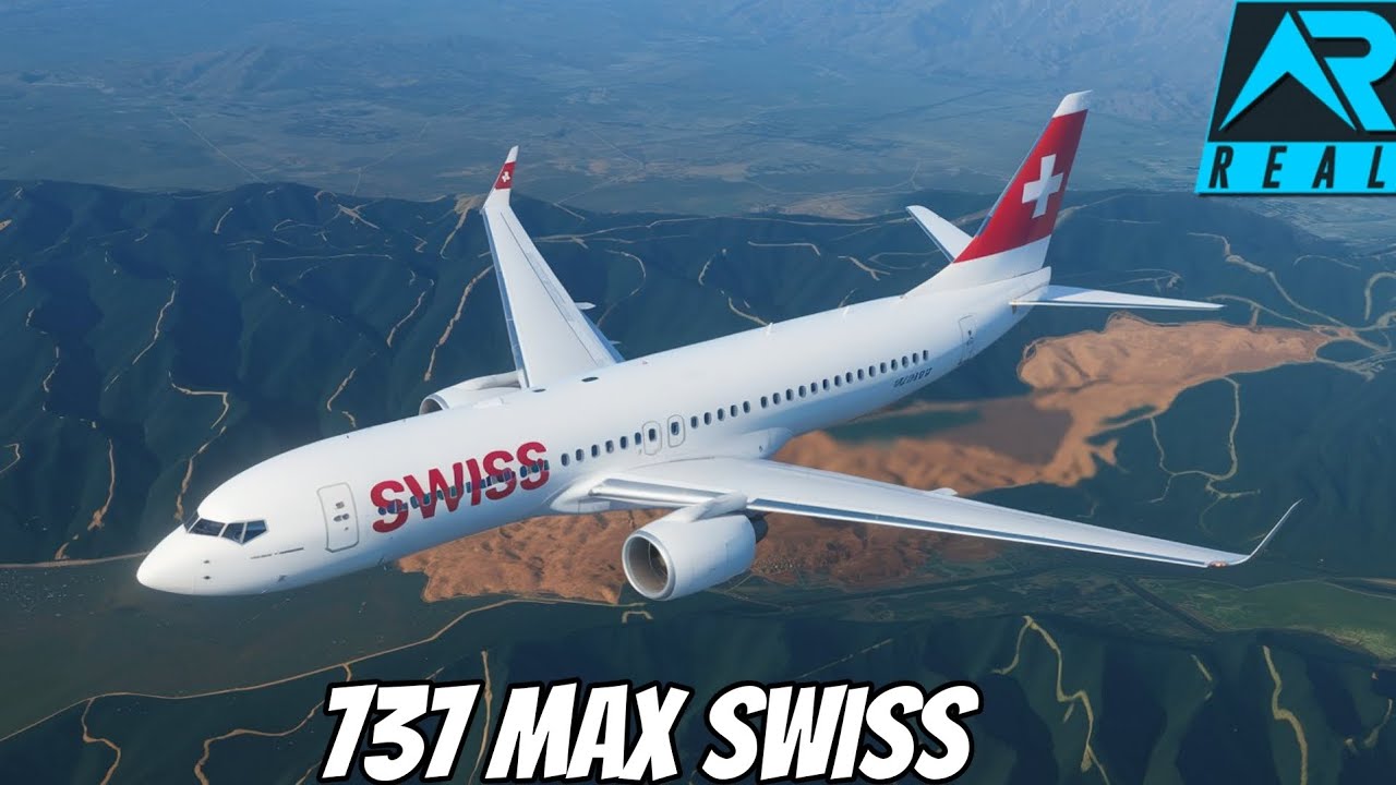 RFS-Real FlightSimulator-Jaipur-To-Agra-Full Flight-B737-MAX 8-Swiss ...