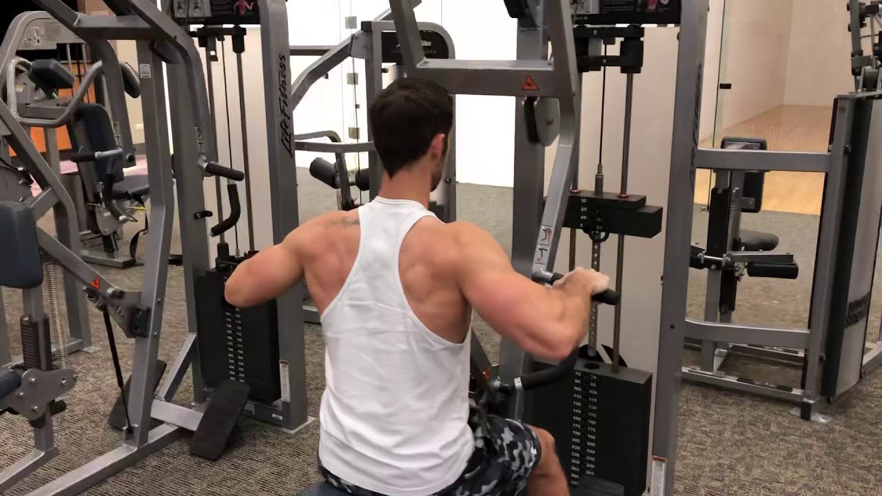 Machine Row (Pronated Grip) - YouTube