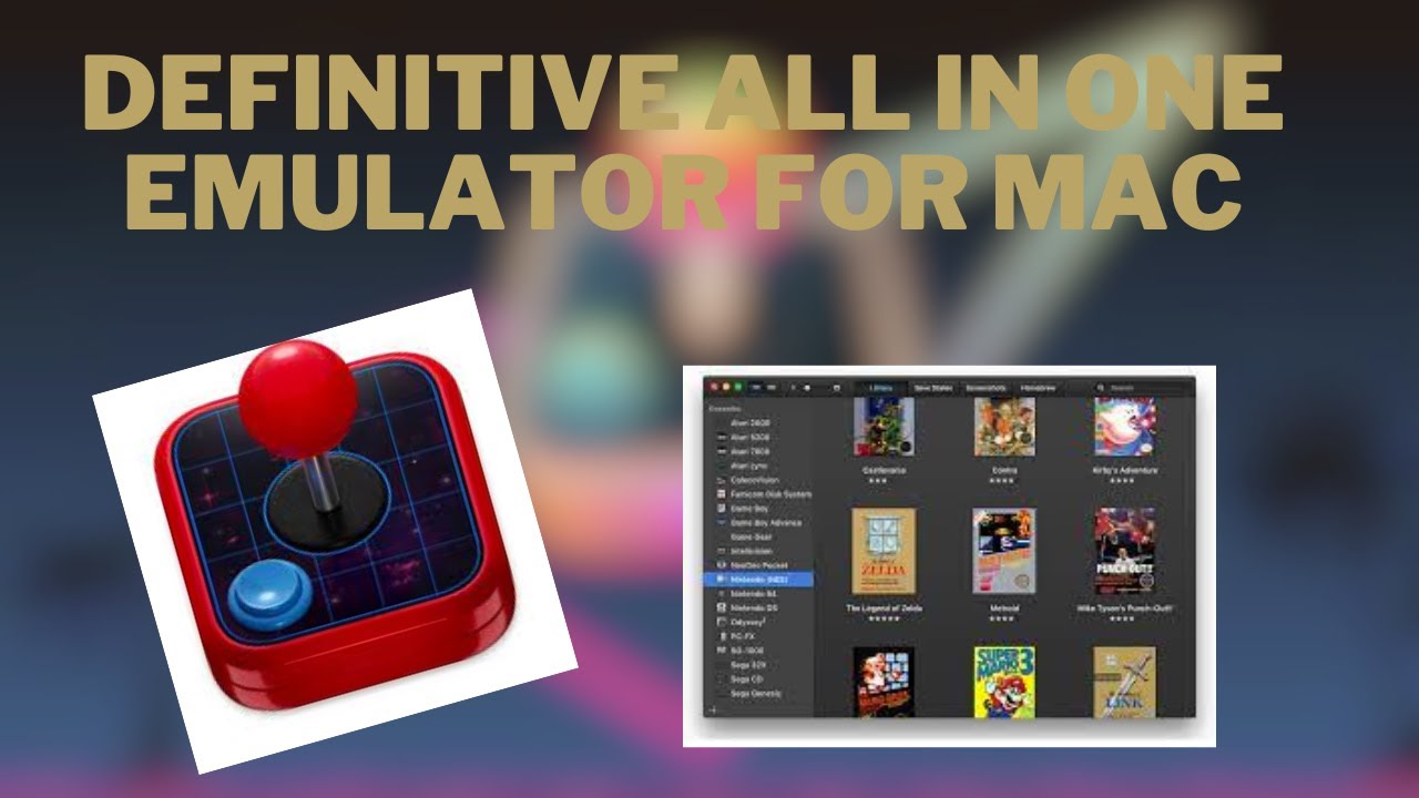 The ALL in one emulator for mac. - YouTube