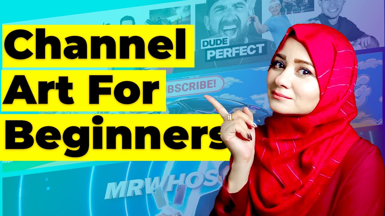 How to Make a YouTube Channel Banner 2022 | How to Make a Channel Art ...