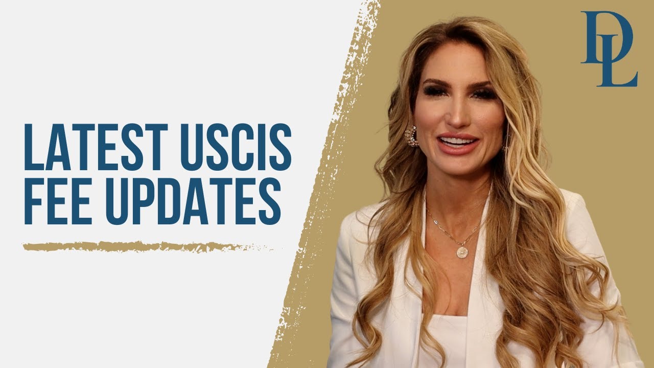 Understanding the Latest USCIS Fee Updates - YouTube