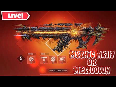 CALLOFDUTYMOBILE || MYTHIC AK117 DRAW LIVE #exaliath #codm #livestream ...