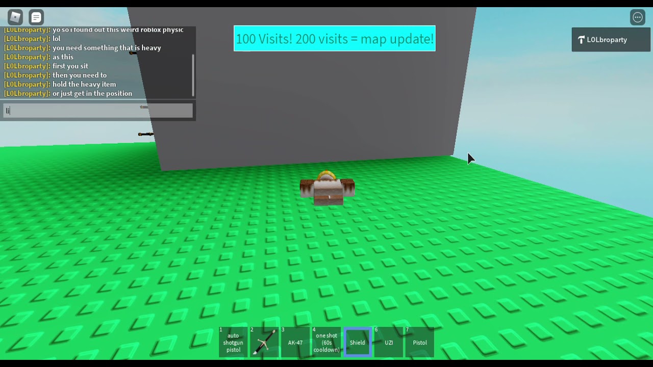 ROBLOX weird physic I discovered. (I know lots of roblox physics so I ...