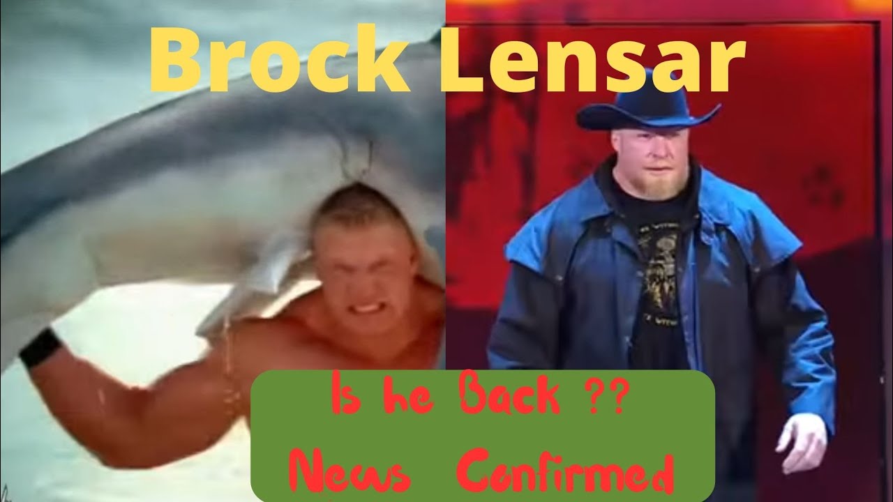 The Big Man Brock Lensar Returns??😳 - YouTube