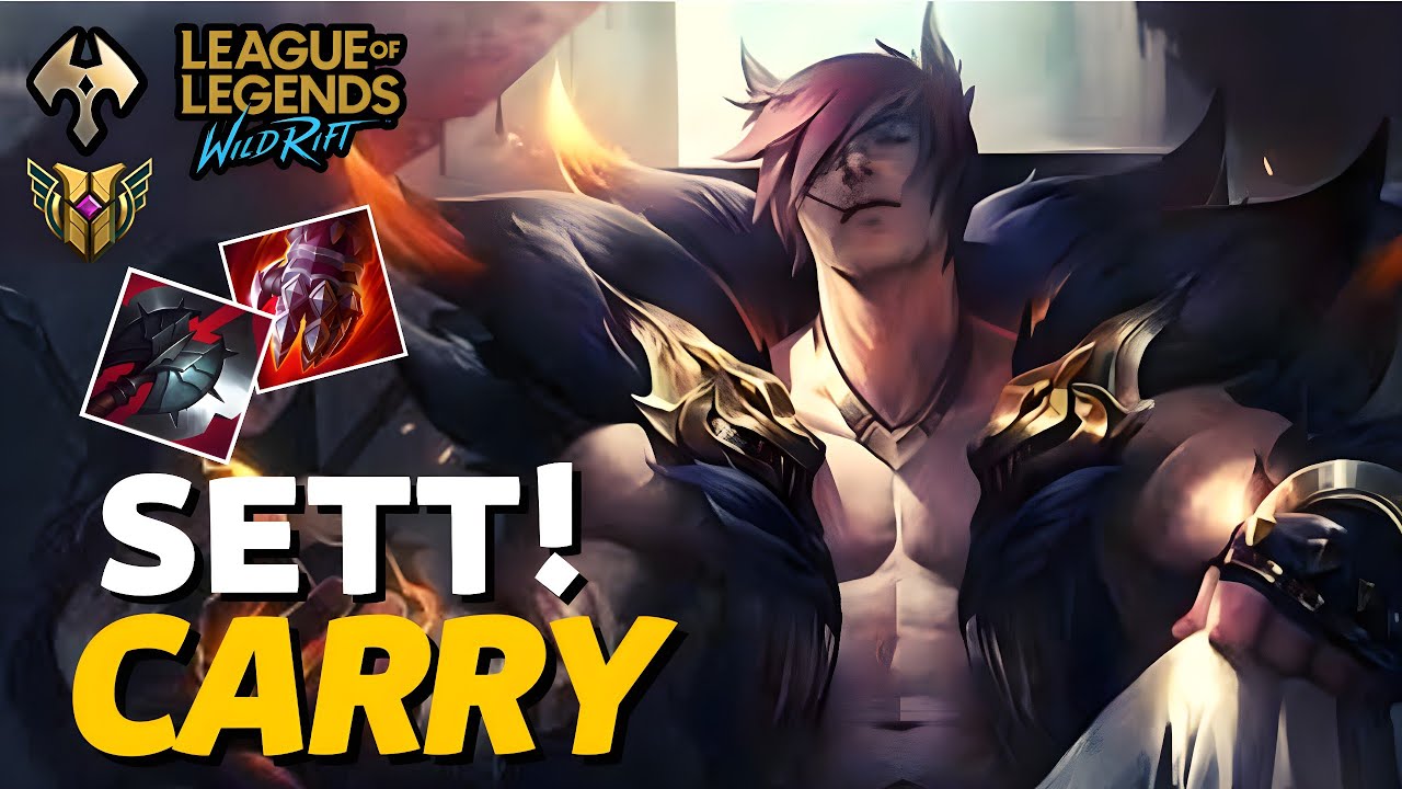 SETT VS MALPHITE BARON LANE RANKED GAMEPLAY - WILD RIFT - YouTube