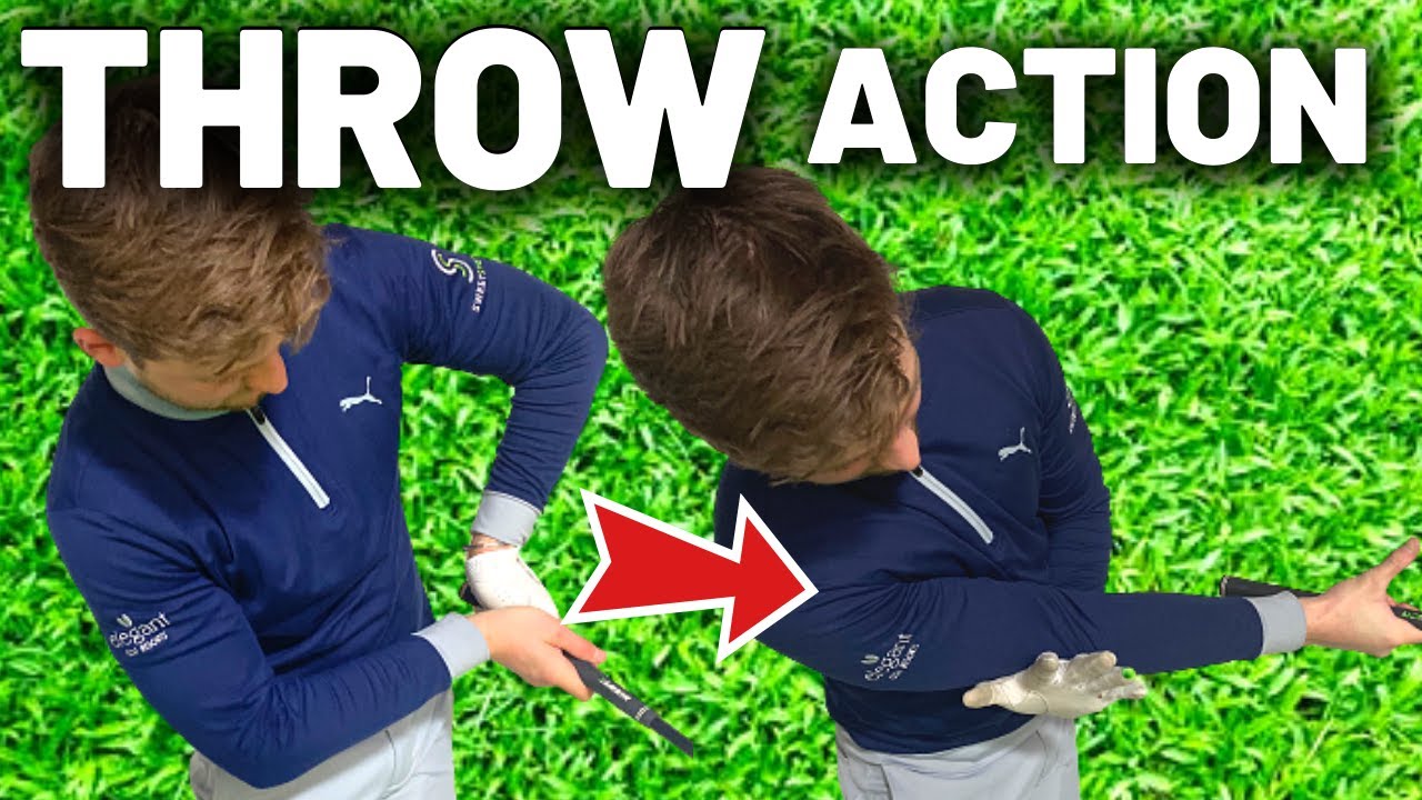 Right Arm Throw Action in Detail For Incredible Club head Speed! - YouTube