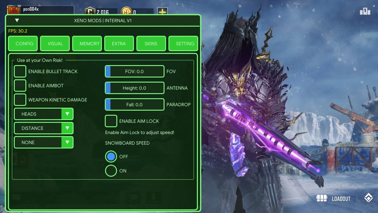 NEW UPDATE! XENO-MODS | Call of Duty: Mobile MOD MENU APK 1.6.48 | NO ...