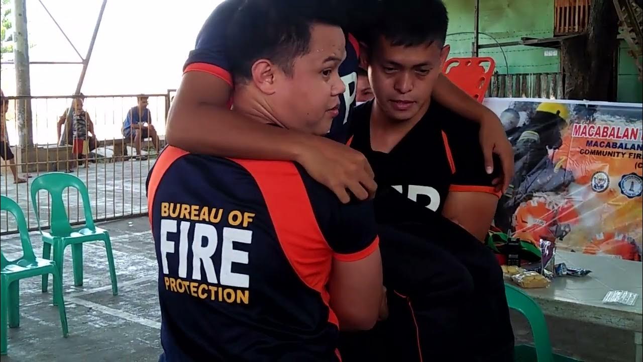 2nd day of CFAG training conducted by BFP - YouTube