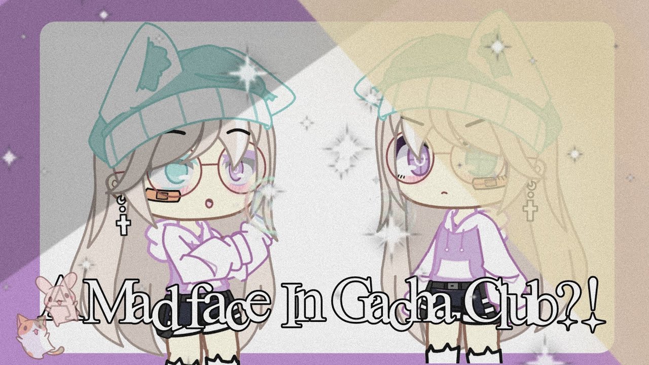 How To Make A Mad Face In Gacha Club! Gacha Club Tutorial - YouTube