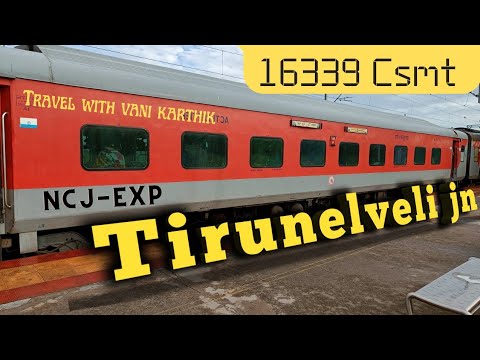 Nagercoil express | 16339 Nagercoil express full journey - YouTube