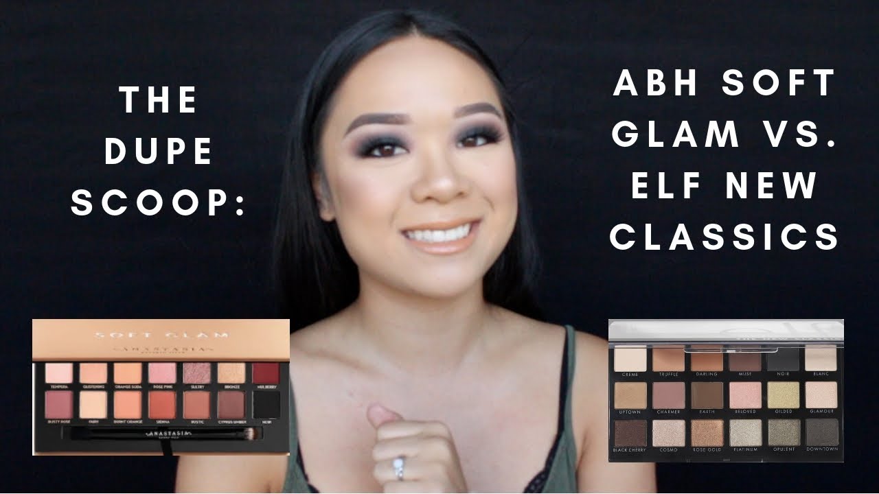 THE DUPE SCOOP: ABH Soft Glam vs ELF New Classics - YouTube